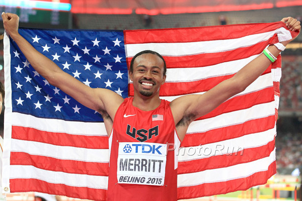 Aries Merritt wins bronze medal while battling kidney failure - Global ...